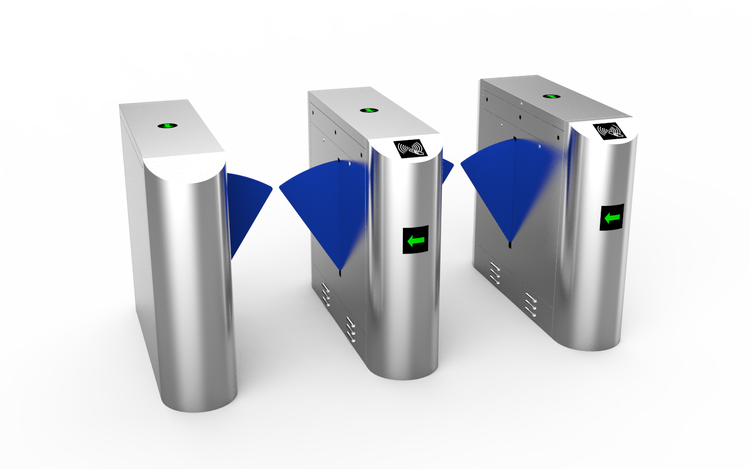 Bridge type rounded inclined plane wing gate | EIS Solution