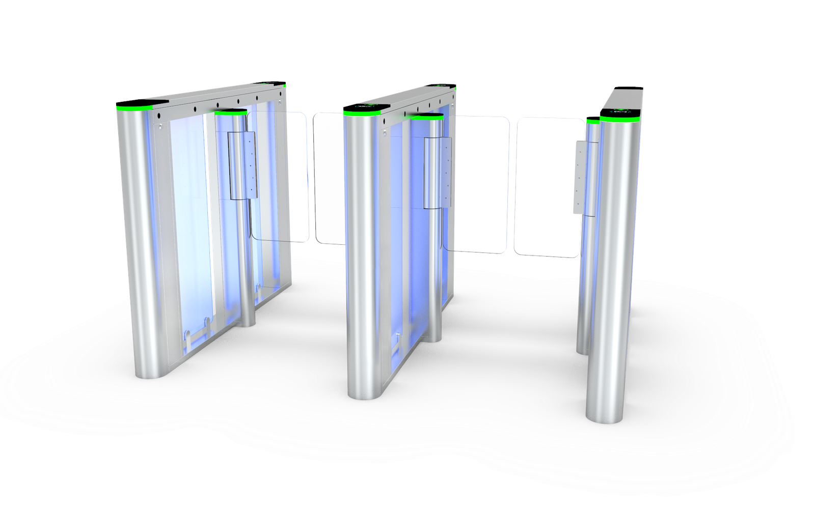 Plane rounded express gate | EIS Solution