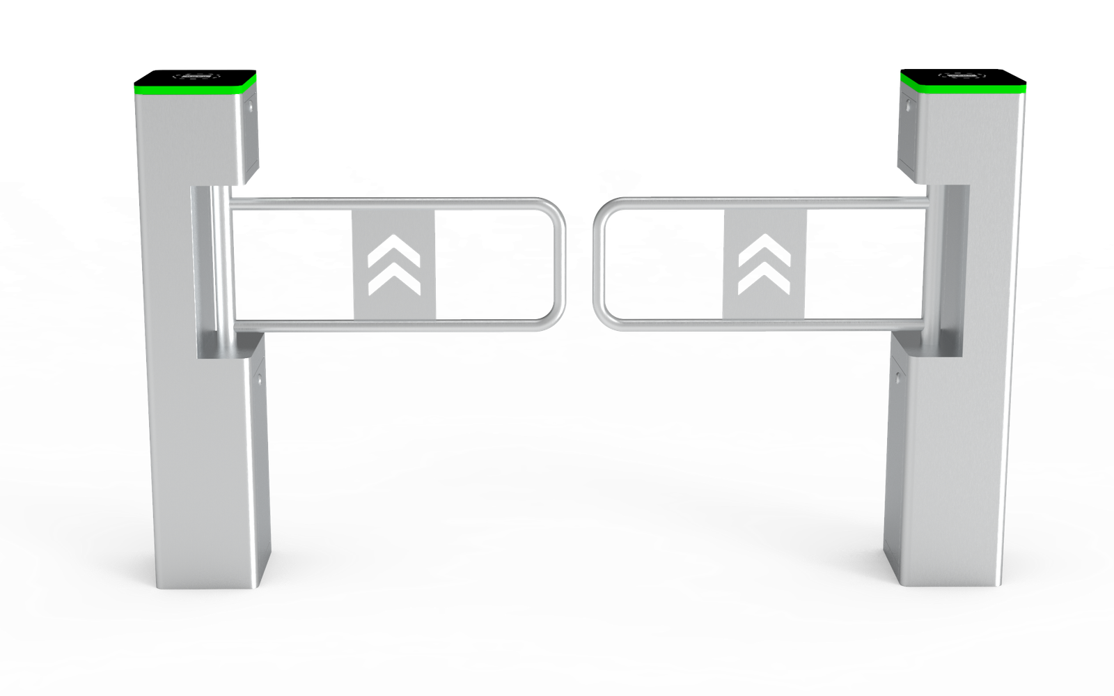Vertical brushless small swing gate | EIS Solution